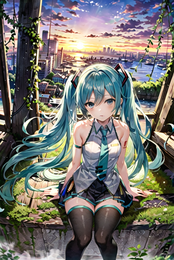 初音ミク千夜物語(AI) - 動漫CG圖 - JKF 捷克論壇