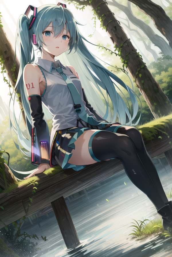 初音ミク千夜物語(AI) - 動漫CG圖 - JKF 捷克論壇