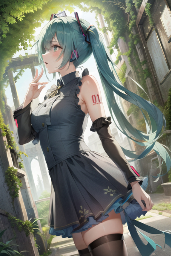 初音ミク千夜物語(AI) - 動漫CG圖 - JKF 捷克論壇