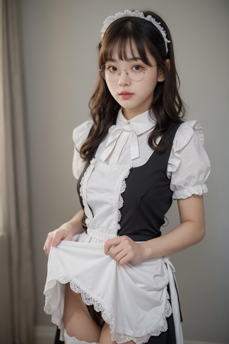 Cute Maid Girl