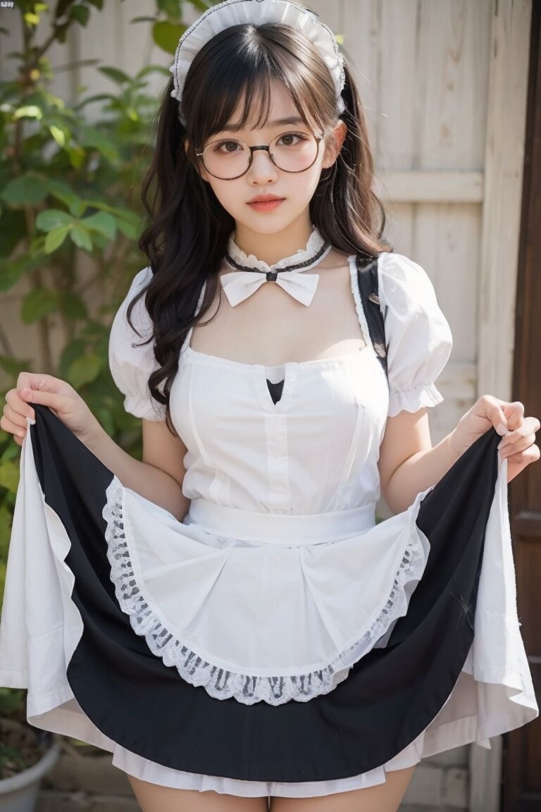 Cute Maid Girl
