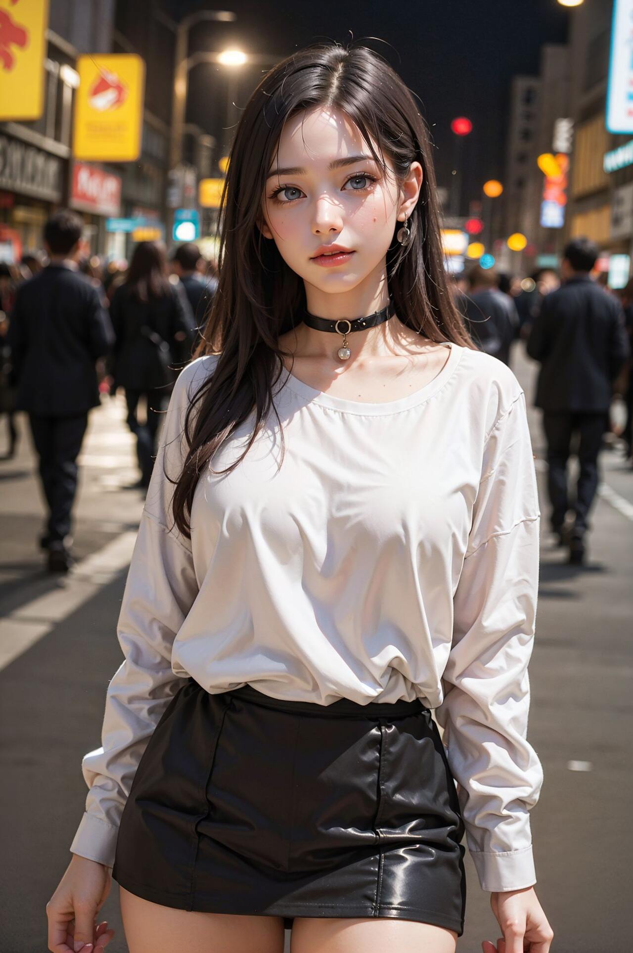 Aaliyah Illustration AI-202 Confident Girl – modelsmagz.com