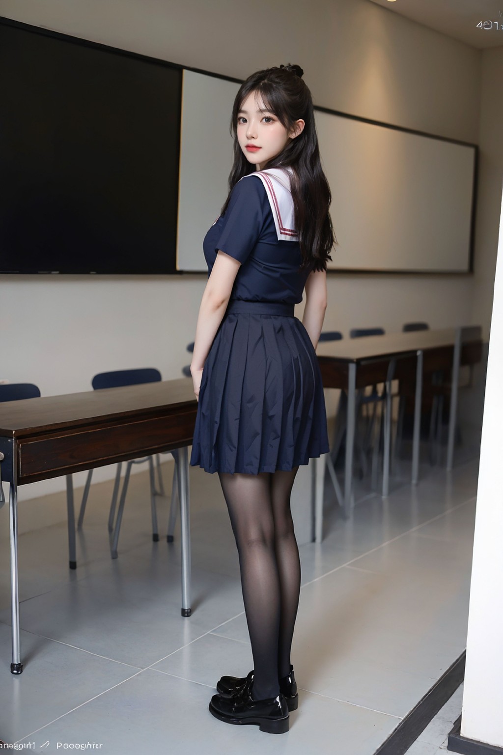 No477 Black Seifuku