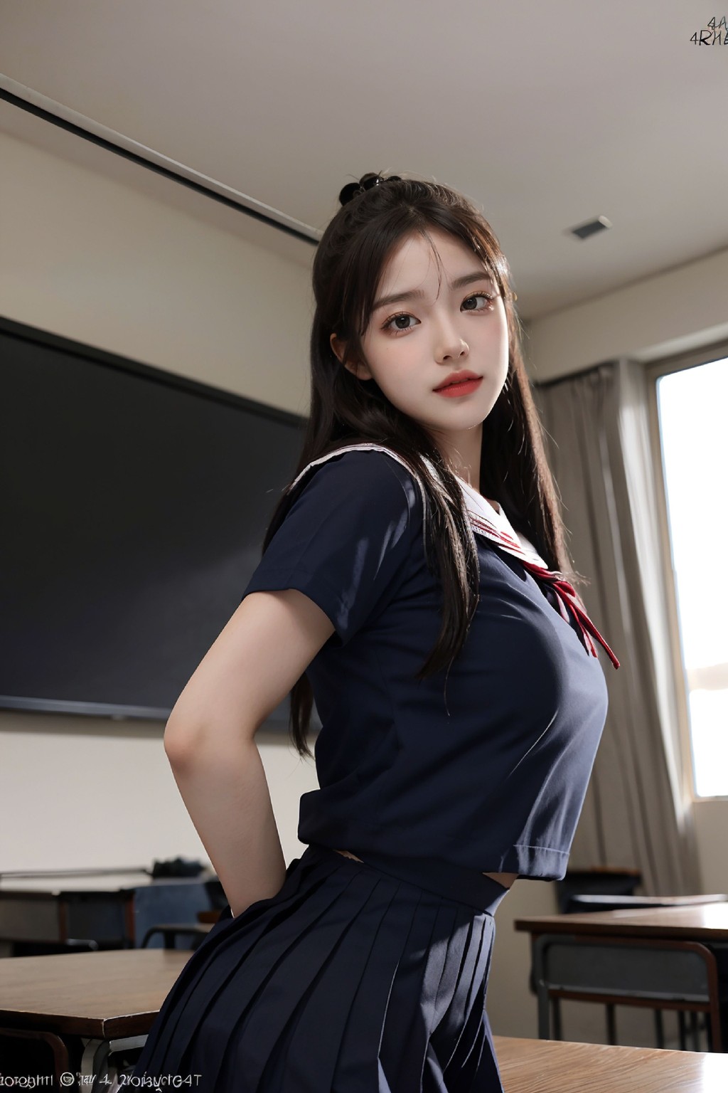 No477 Black Seifuku