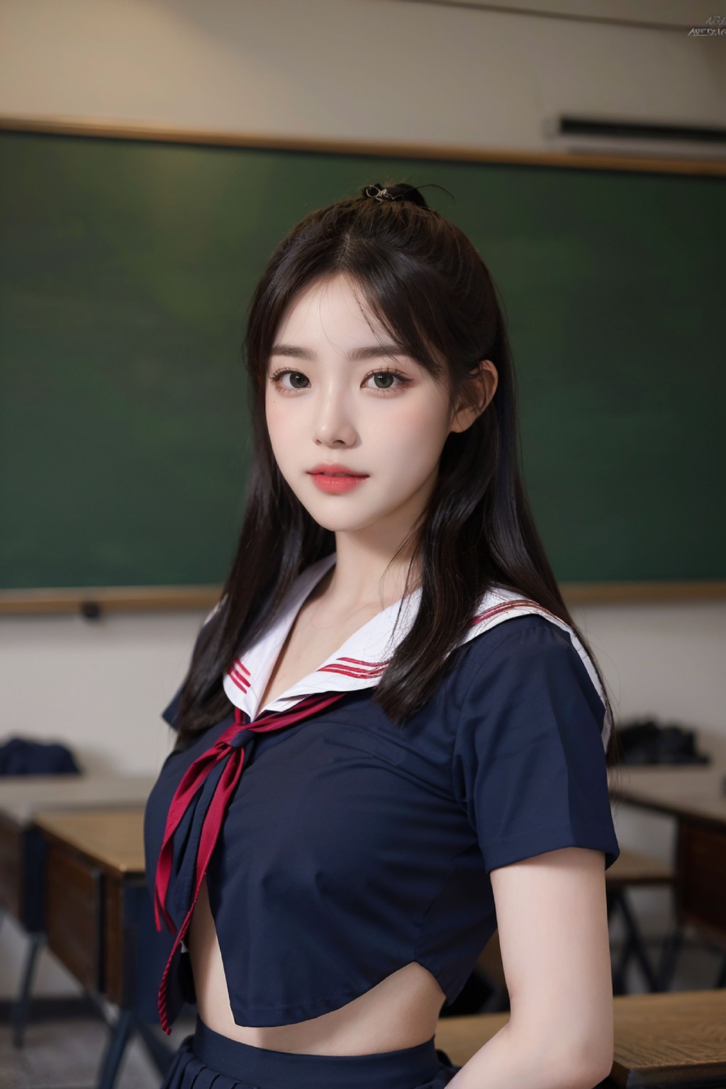 No477 Black Seifuku