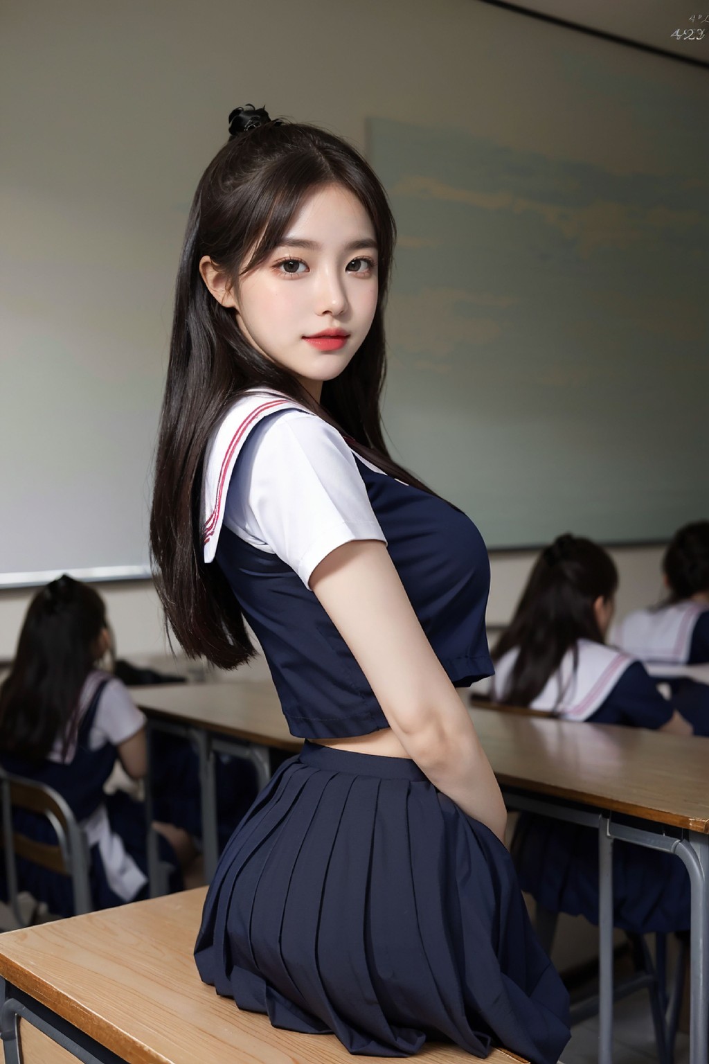 No477 Black Seifuku