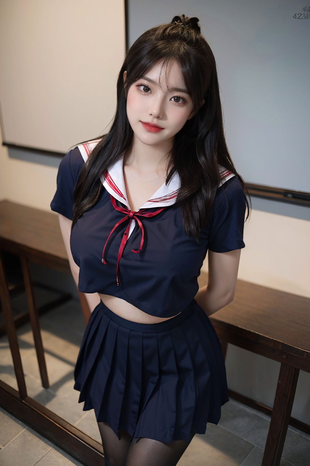 No477 Black Seifuku