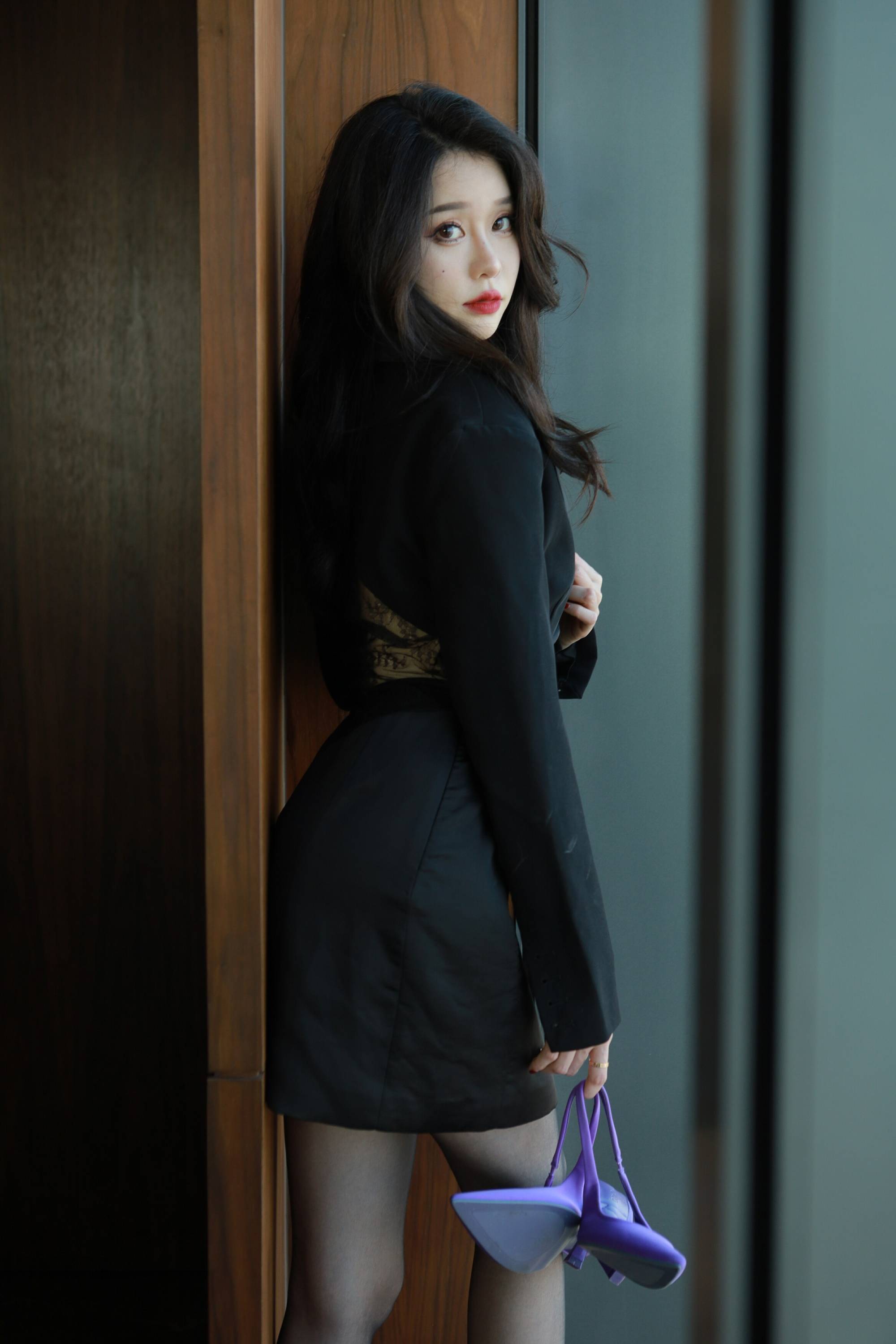 【網路收集系列】福利姬 Sia不吃魚《 性感包臀裙黑絲 》VIP福利帖全【91P】 - 貼圖 - 絲襪美腿 - JKF 捷克論壇