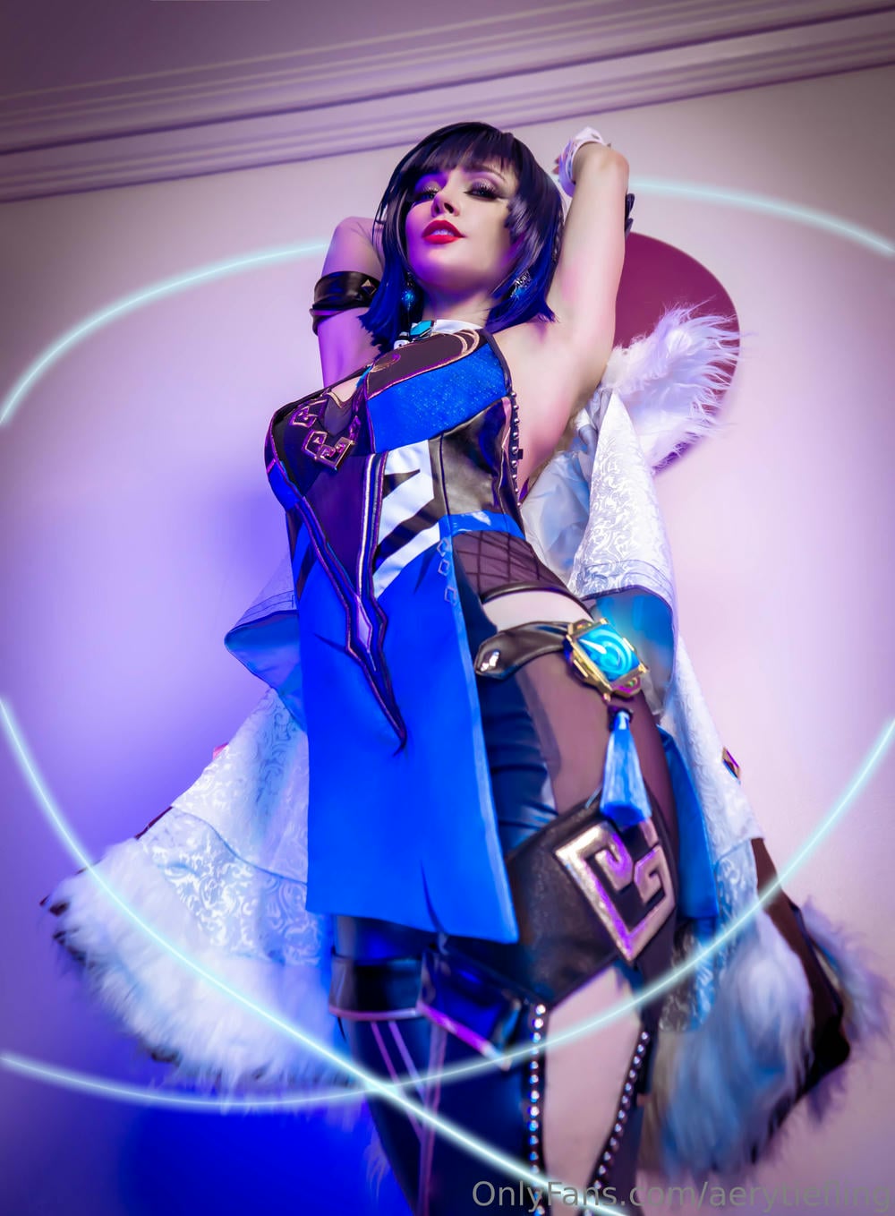 【網路收集系列】Aery Tiefling - Yelan【76P+4V】 - 貼圖 - 絲襪美腿 -详情介绍-【網路收集系列】Aery Tiefling - Yelan【76P+4V ...